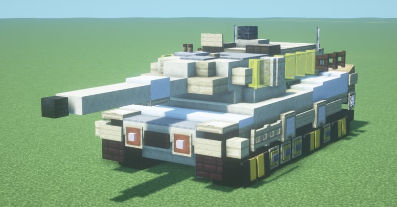 Leopard 2A6 (1.5:1 scale) Minecraft Map