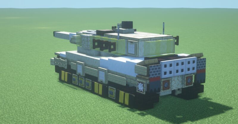 Leopard 2A6 (1.5:1 scale) Minecraft Map