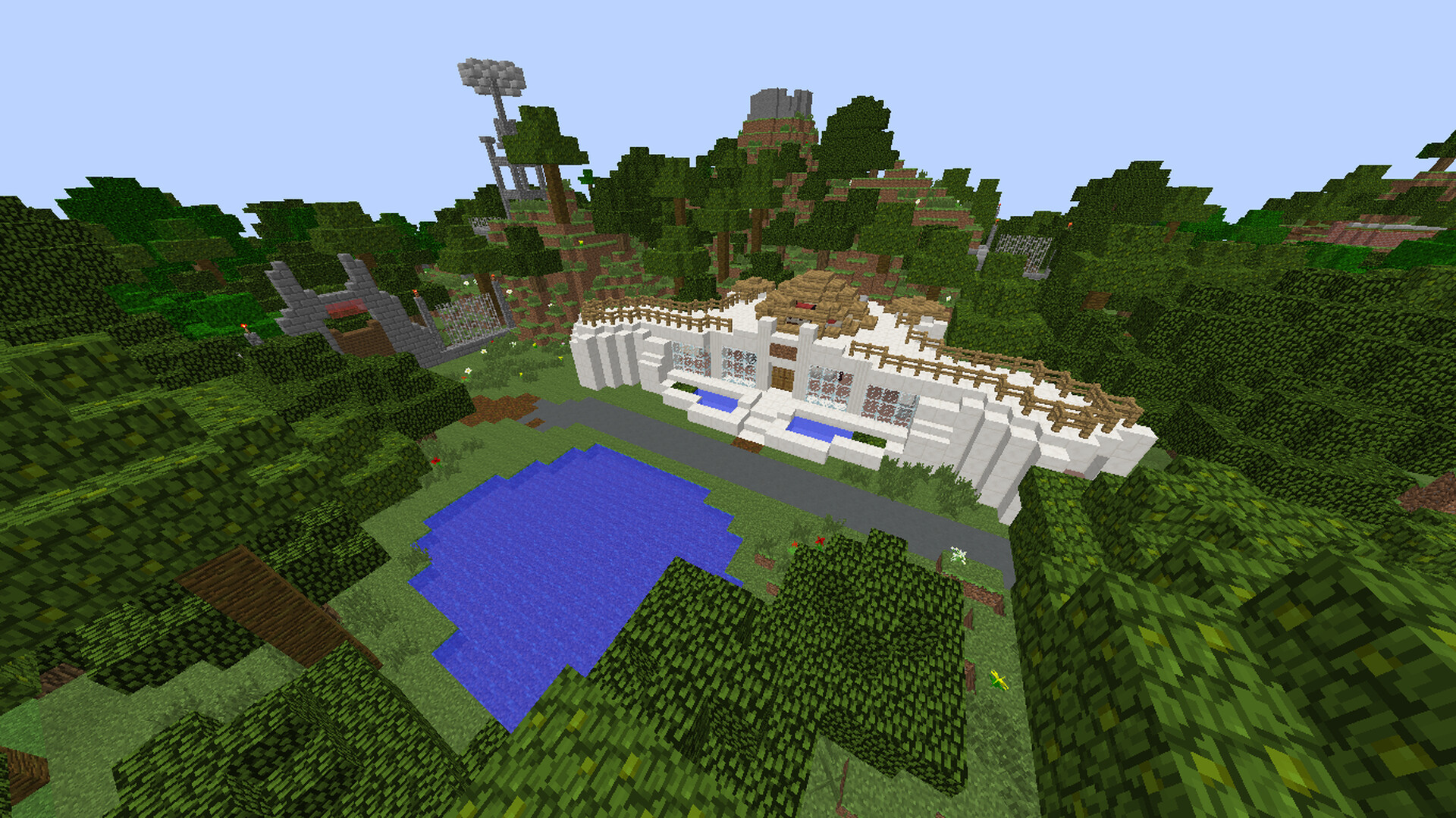 Jurassic Park Resort (V1) (Modded) Minecraft Map