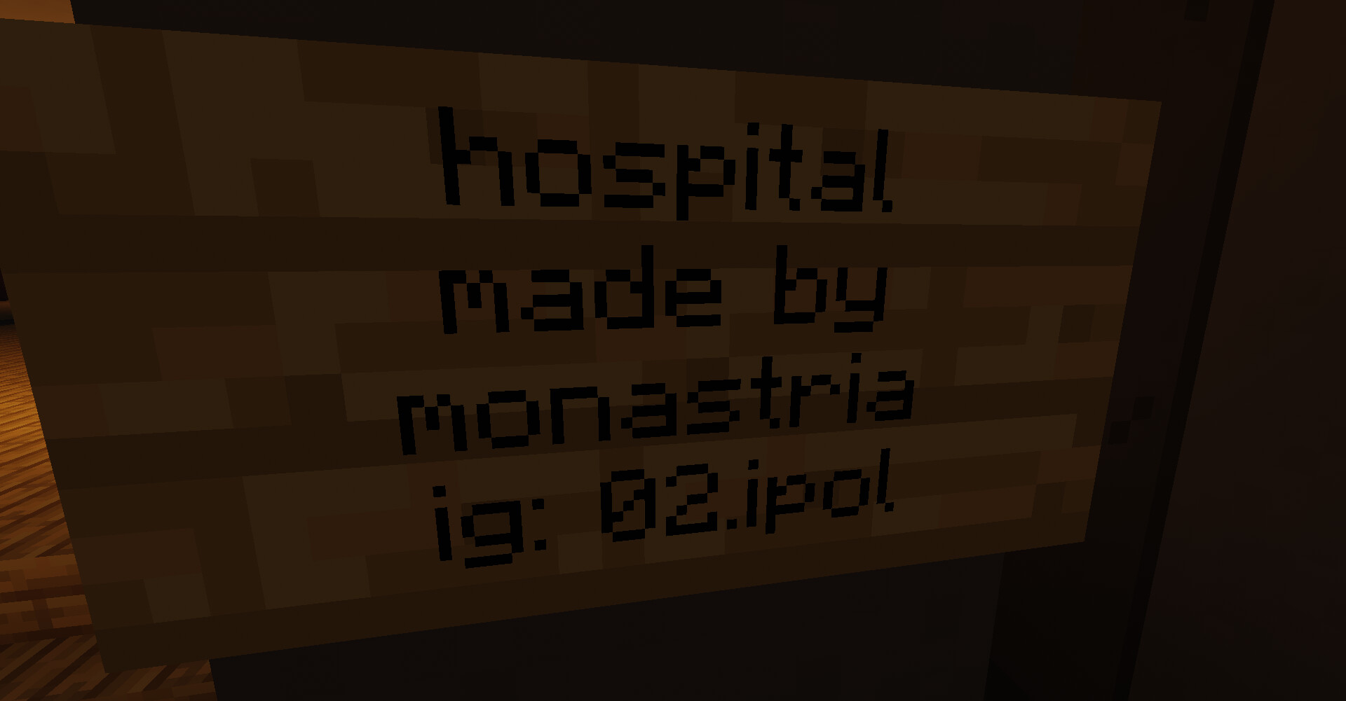 HOSPITAL Minecraft Map