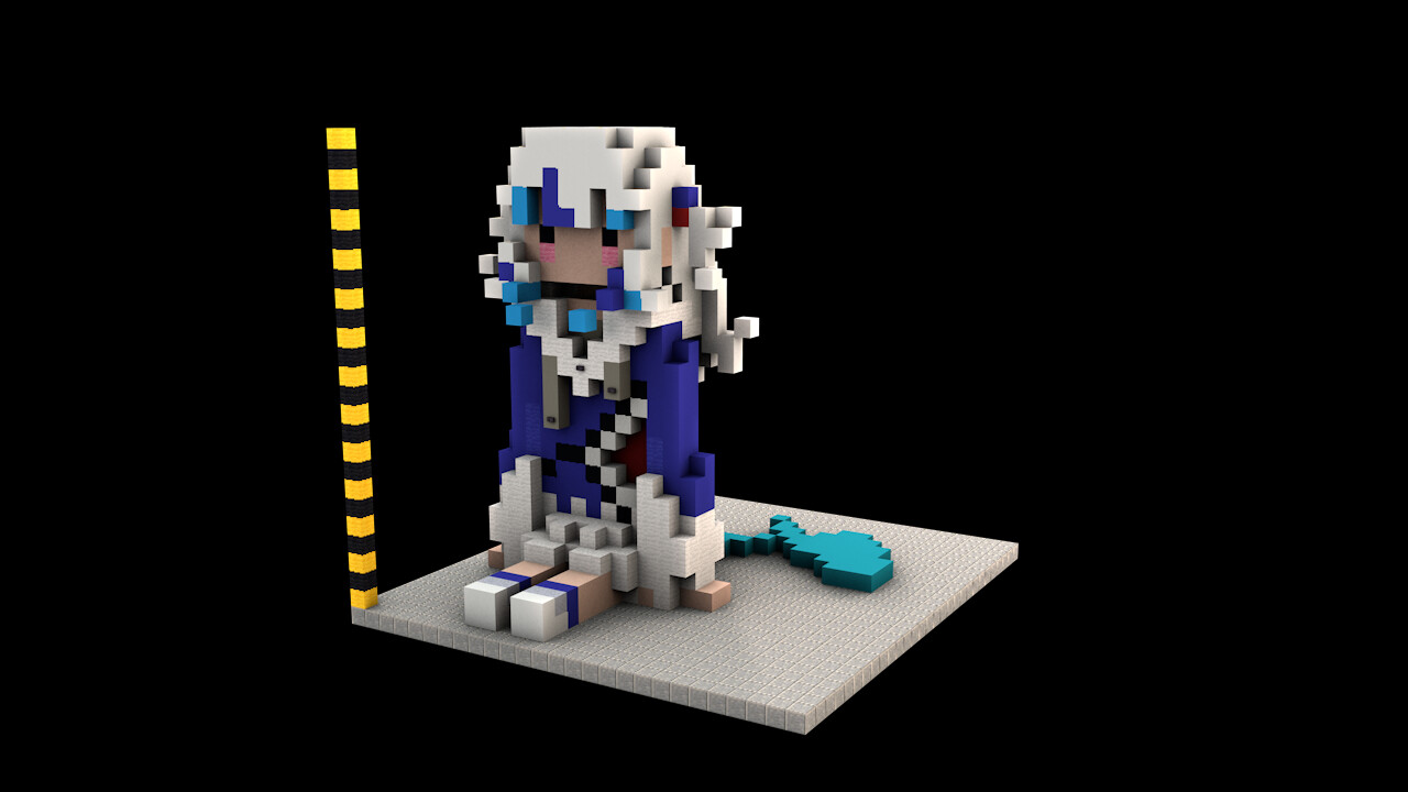 Gawr Gura (Hololive VTuber) Minecraft Map