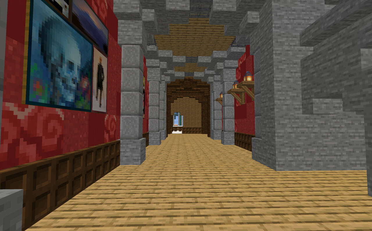 Overgrown manor Minecraft Map