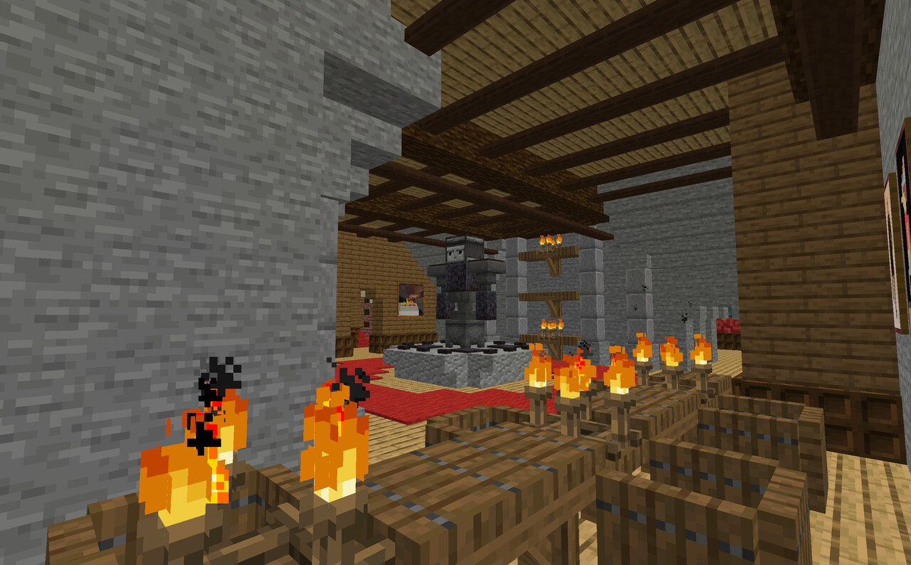 Overgrown manor Minecraft Map