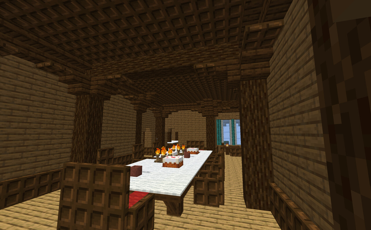 Overgrown manor Minecraft Map