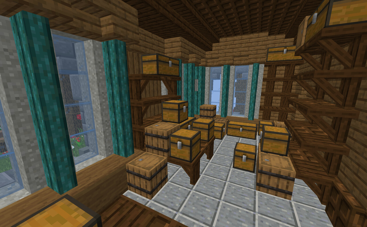 Overgrown manor Minecraft Map