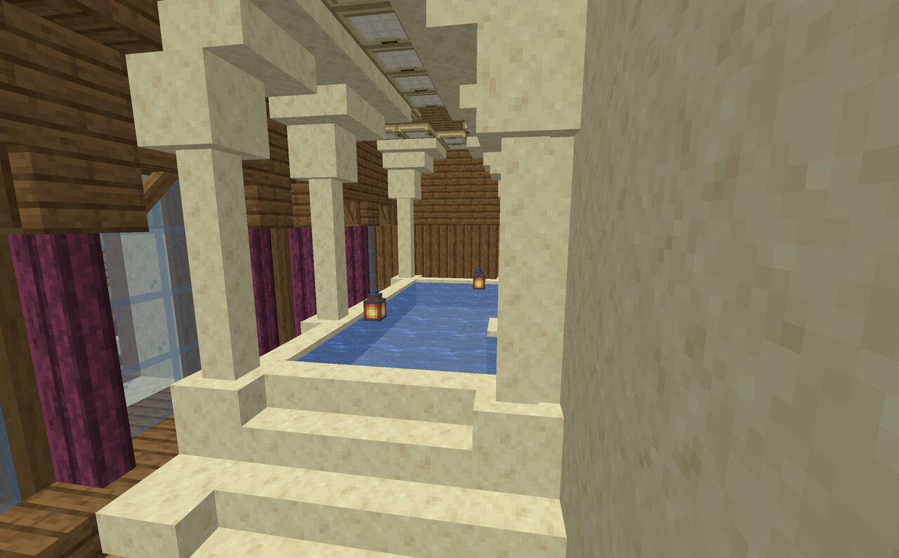 Overgrown manor Minecraft Map