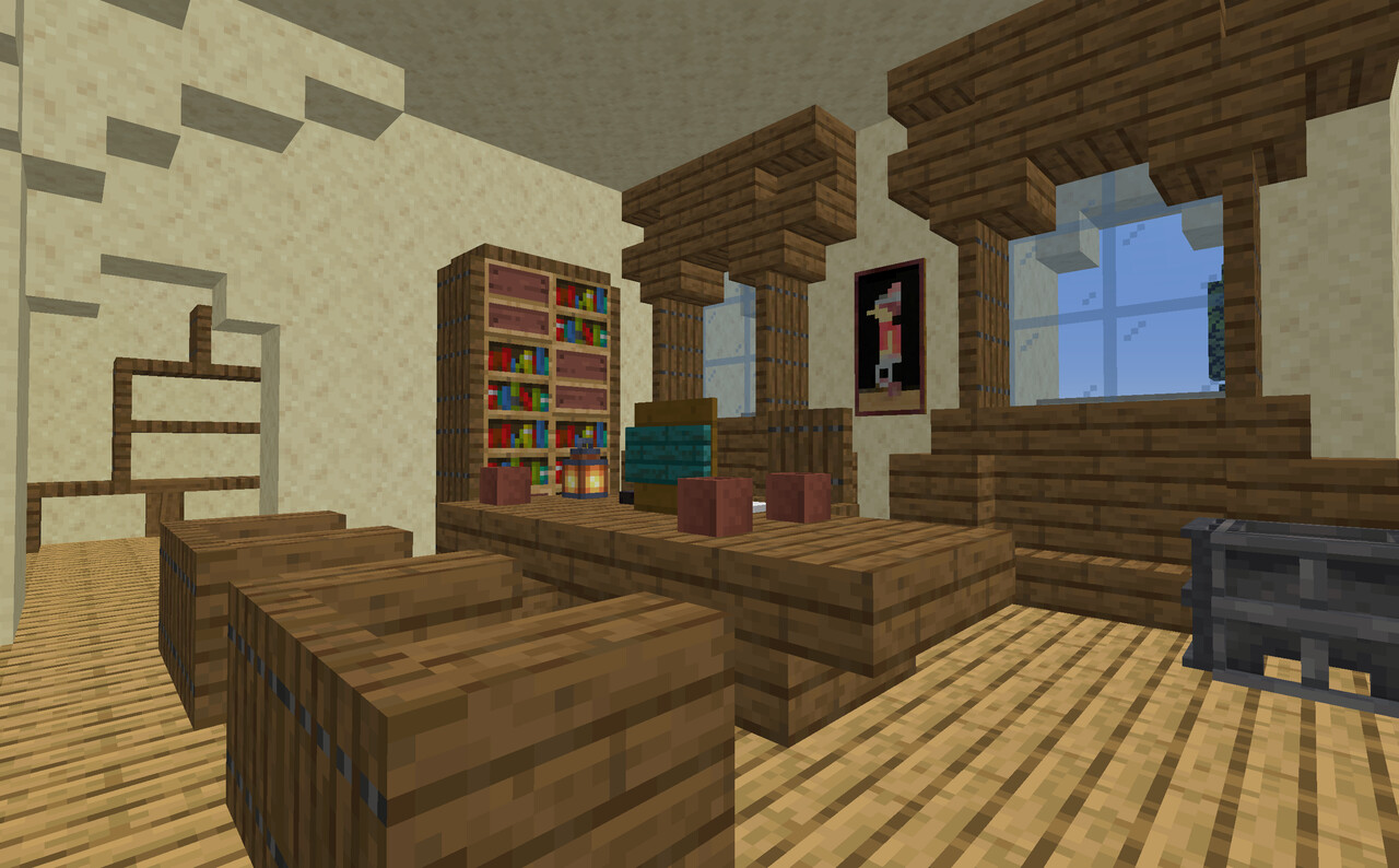 Overgrown manor Minecraft Map