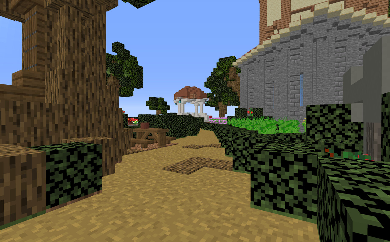 Overgrown manor Minecraft Map