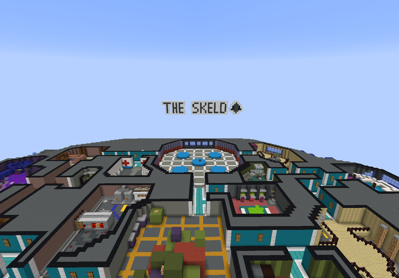 Among Us Skeld Map Minecraft Map