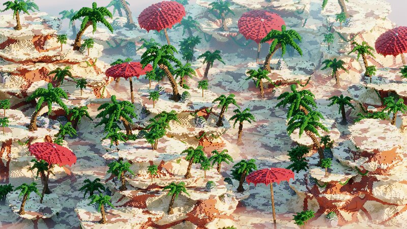 WarZone 600x600 Minecraft Map