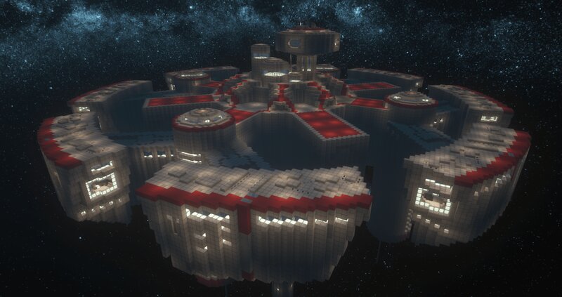 1:6 Haven-class medical station Minecraft Map