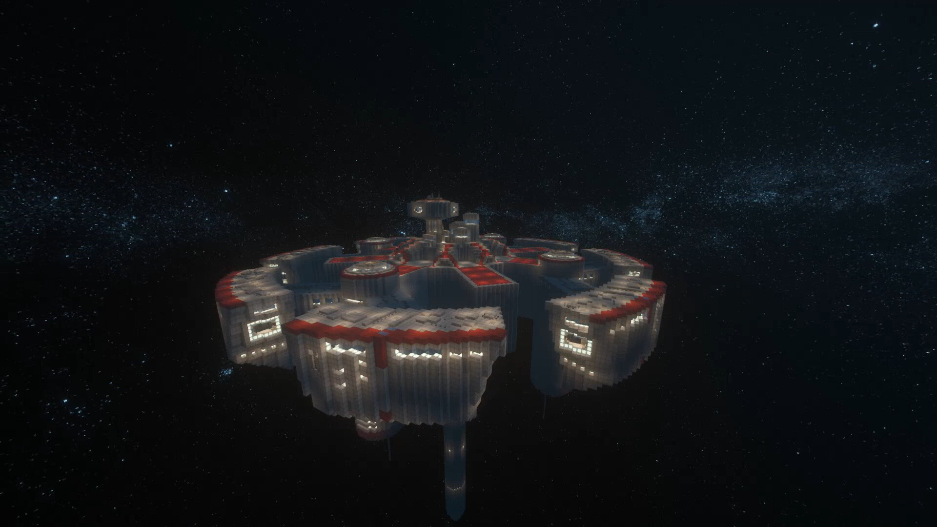 1:6 Haven-class medical station Minecraft Map