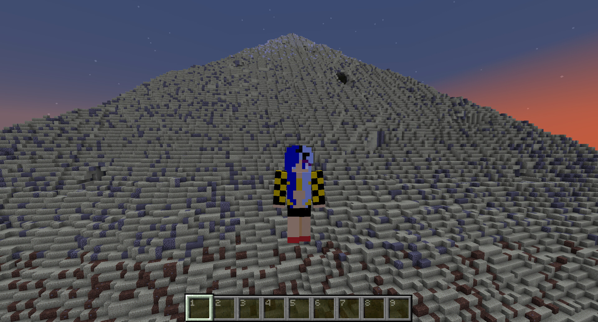 Pyramids World with Islands Minecraft Map