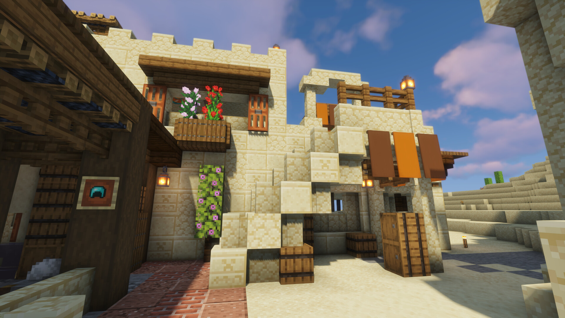 Desert blacksmith Minecraft Map