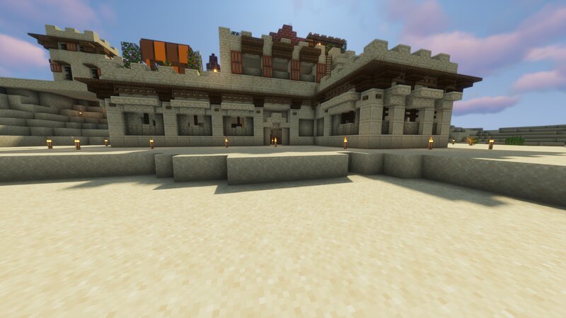 Desert blacksmith Minecraft Map