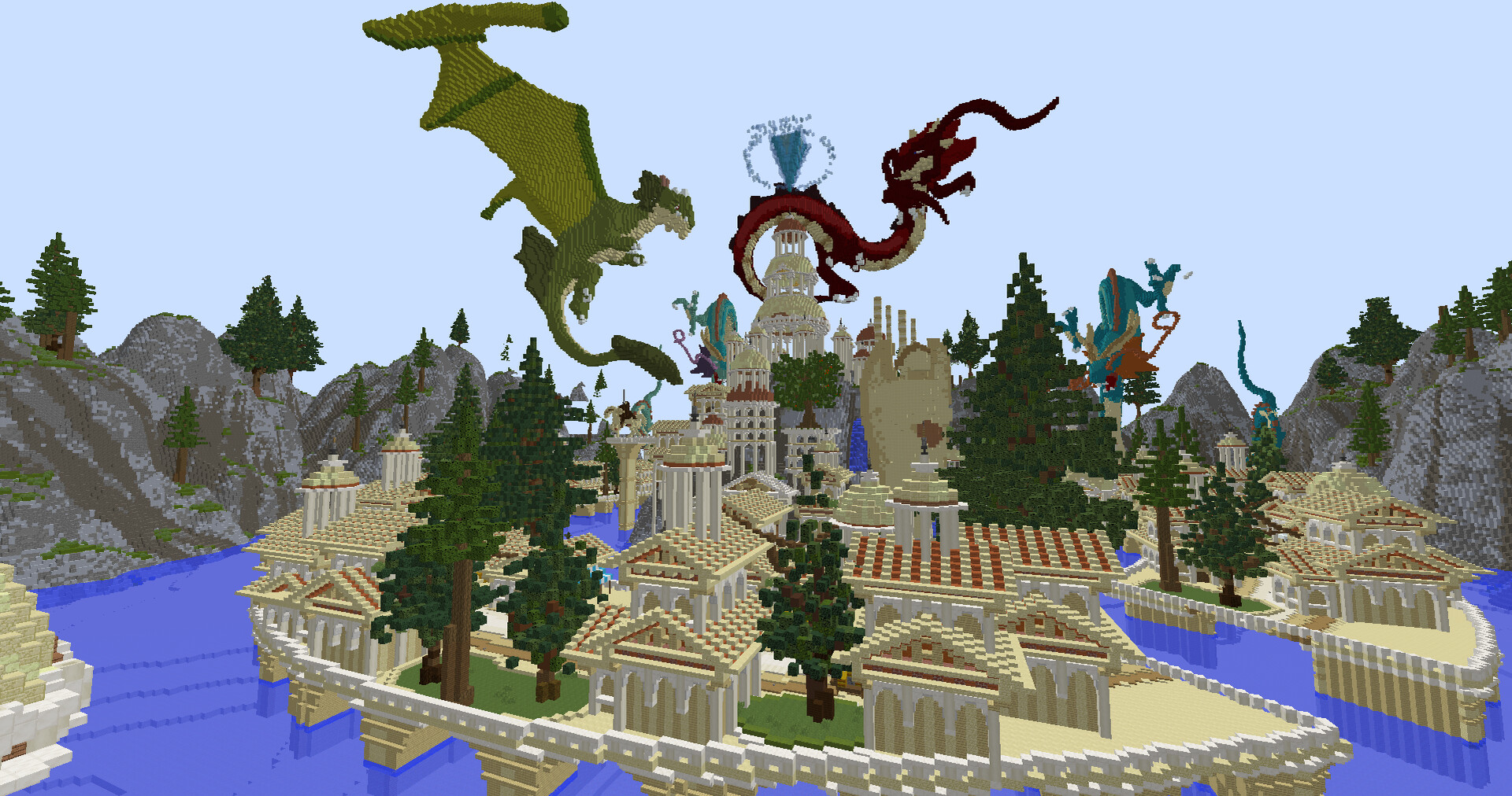 Dragon Kingdom Minecraft Map