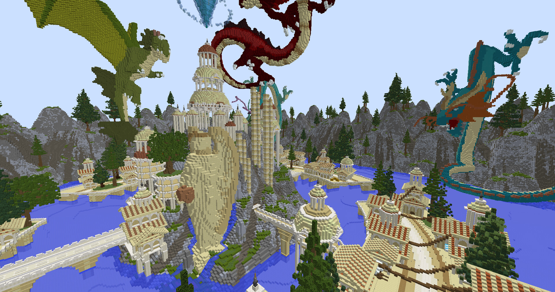 Dragon Kingdom Minecraft Map