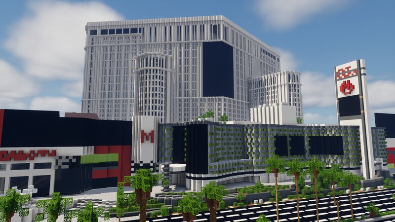 Las Vegas 1:1 Recreation (WIP) Minecraft Map