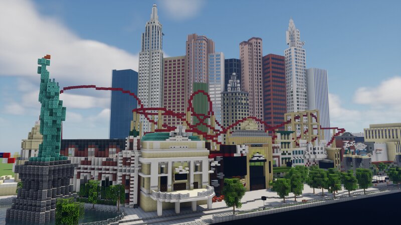 Las Vegas 1:1 Recreation (WIP) Minecraft Map