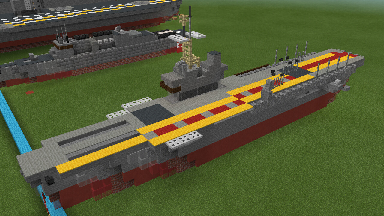 HMCS Warrior Minecraft Map