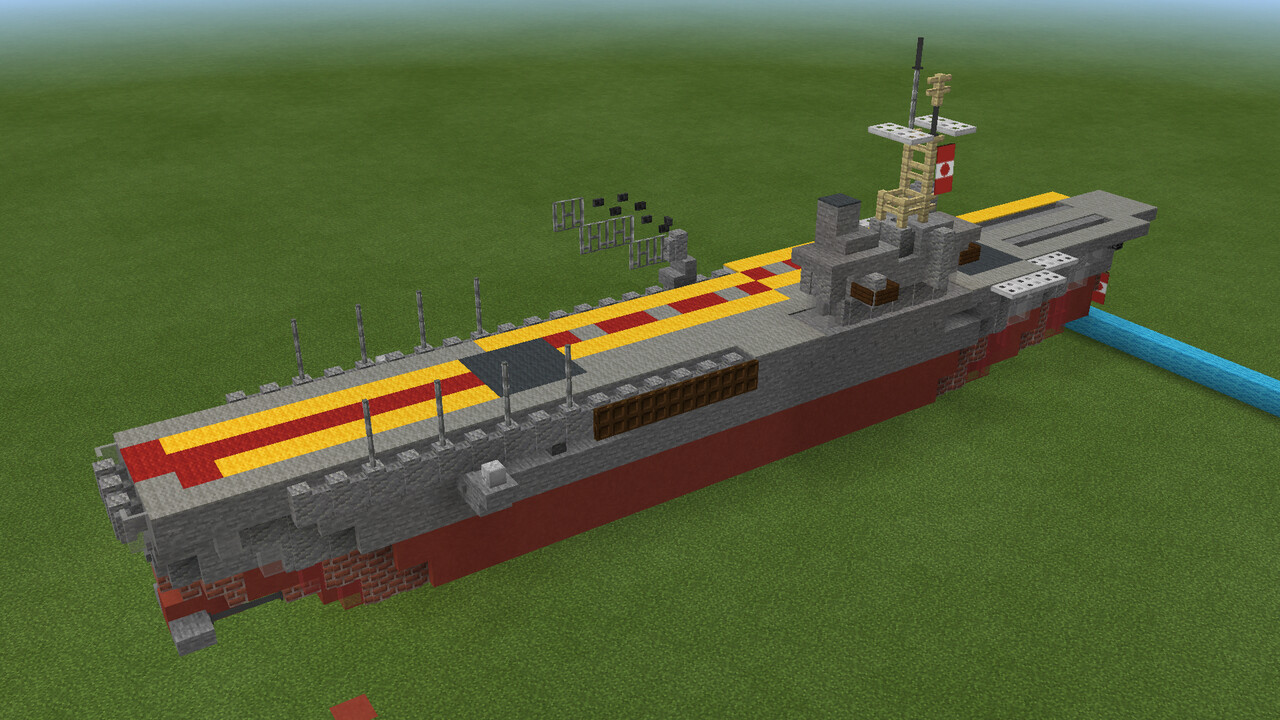 HMCS Warrior Minecraft Map