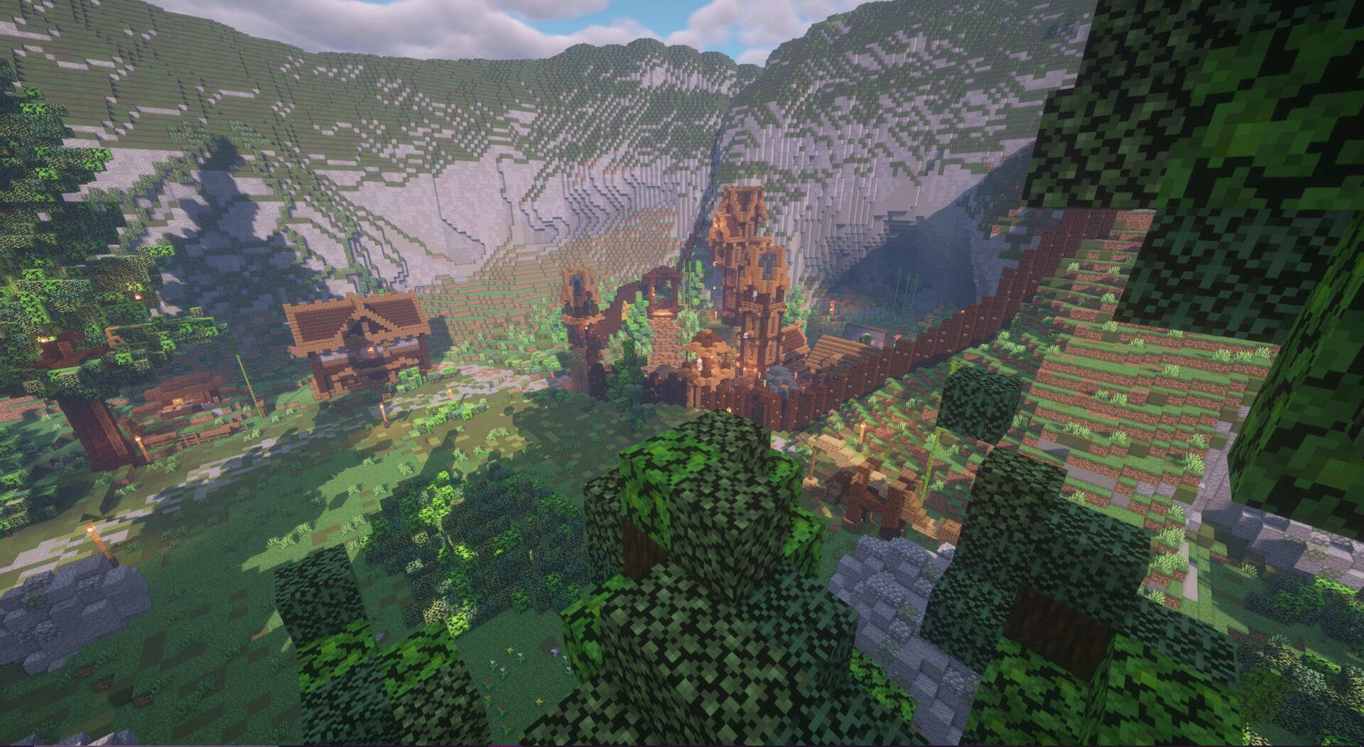Hilly Woods Minecraft Map