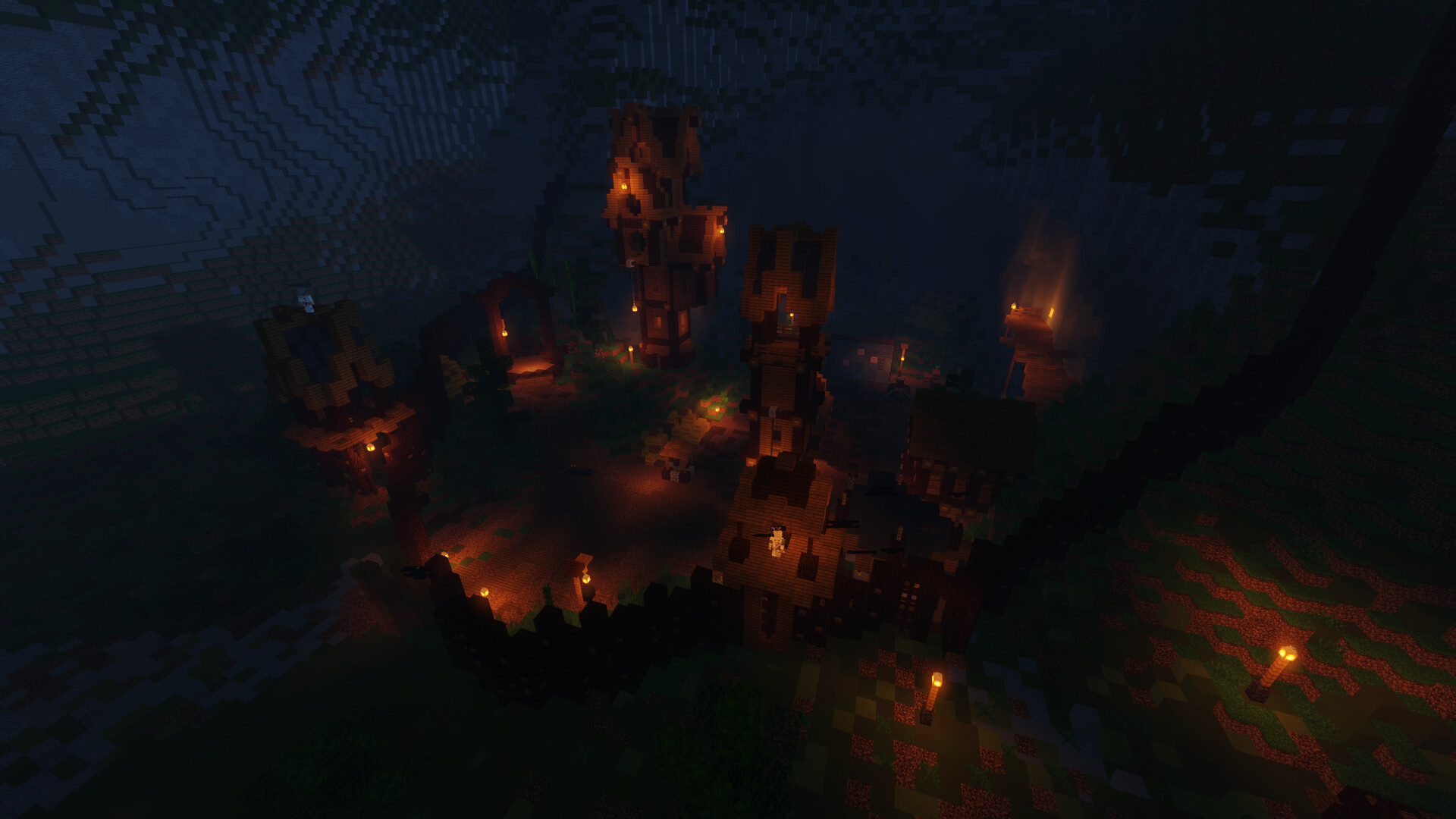 Hilly Woods Minecraft Map