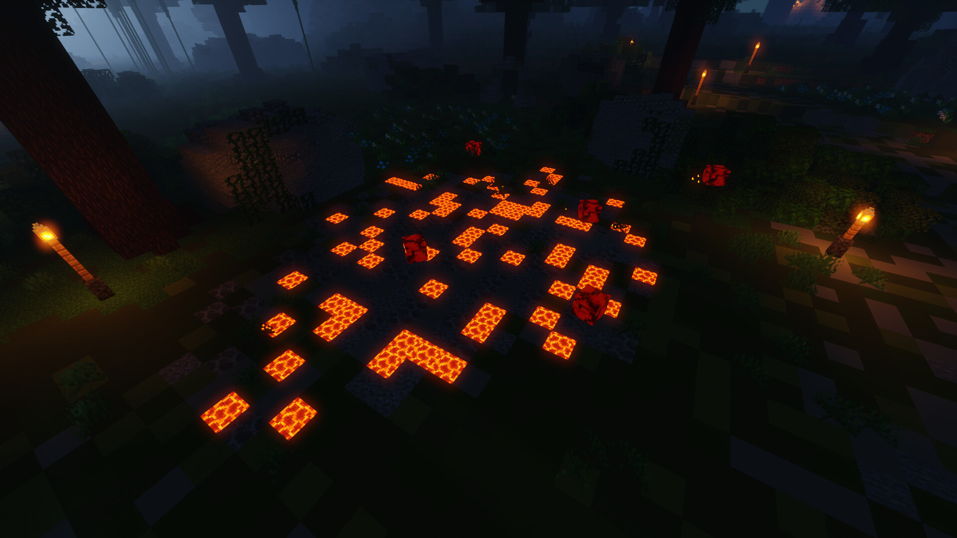 Hilly Woods Minecraft Map