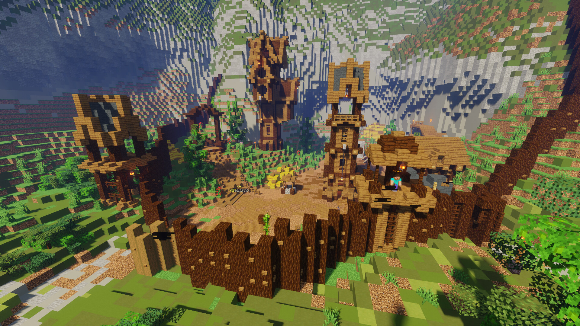 Hilly Woods Minecraft Map