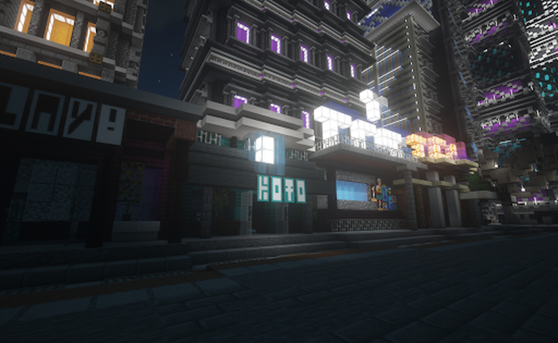 Cyberpunk City [Legacy] Minecraft Map