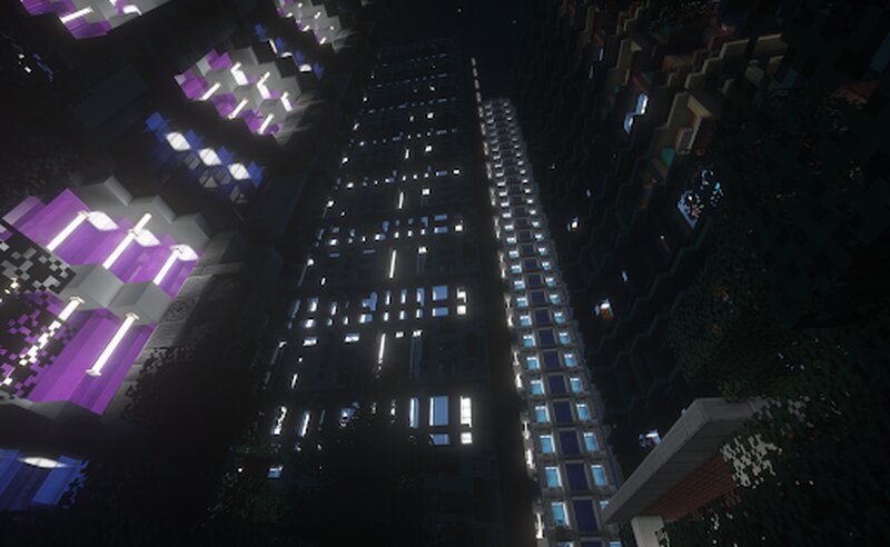Cyberpunk City [Legacy] Minecraft Map