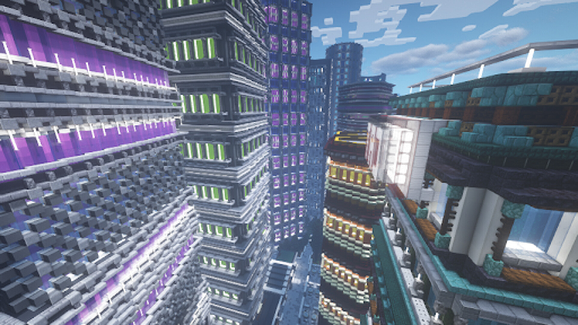 Cyberpunk City [Legacy] Minecraft Map
