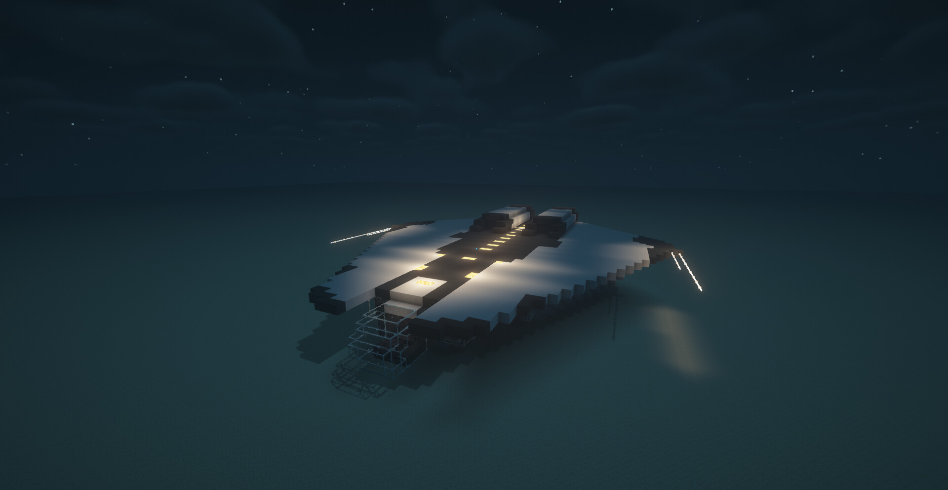 Elite Dangerous Krait Mk2 Minecraft Map