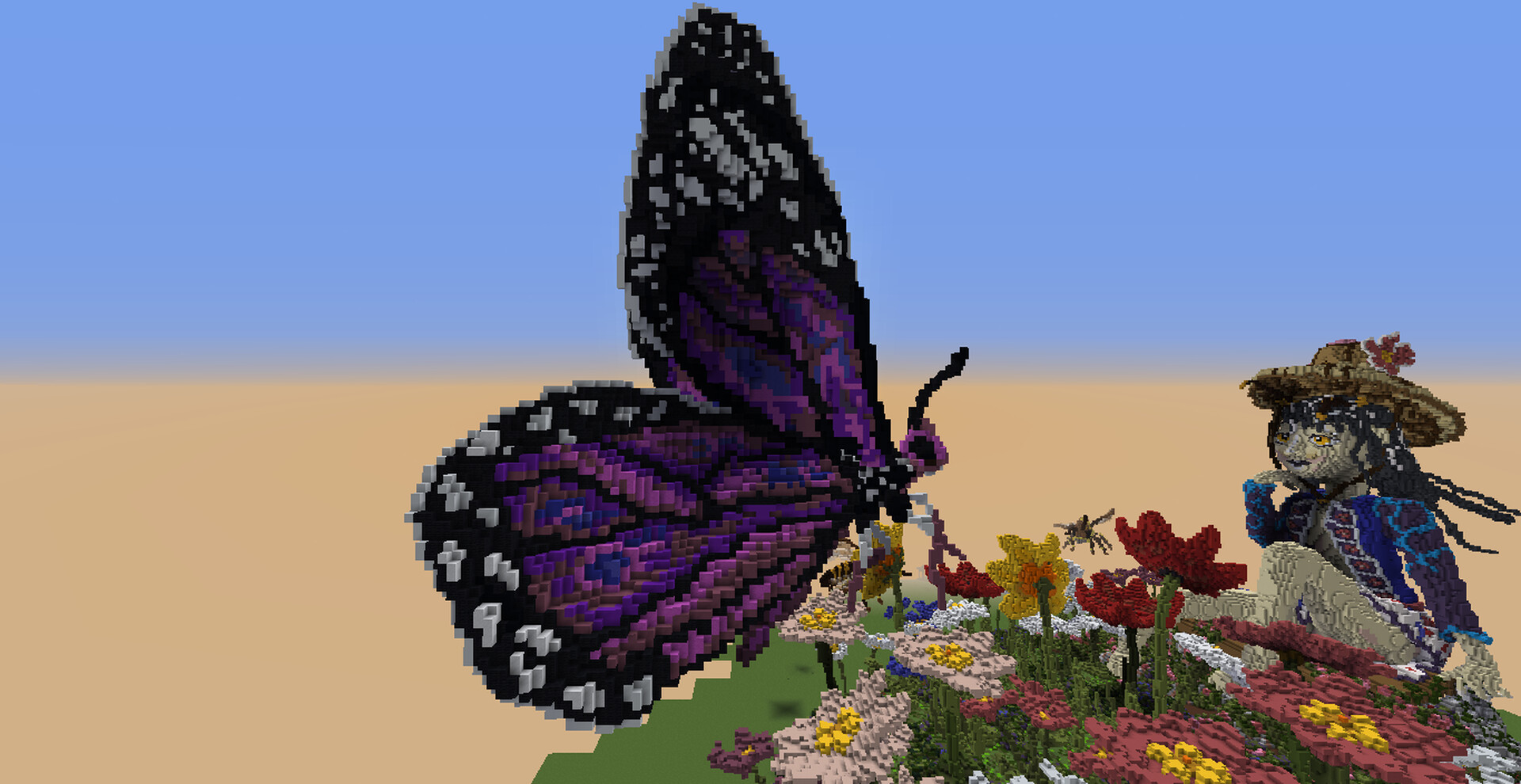 Everlasting flower garden Minecraft Map