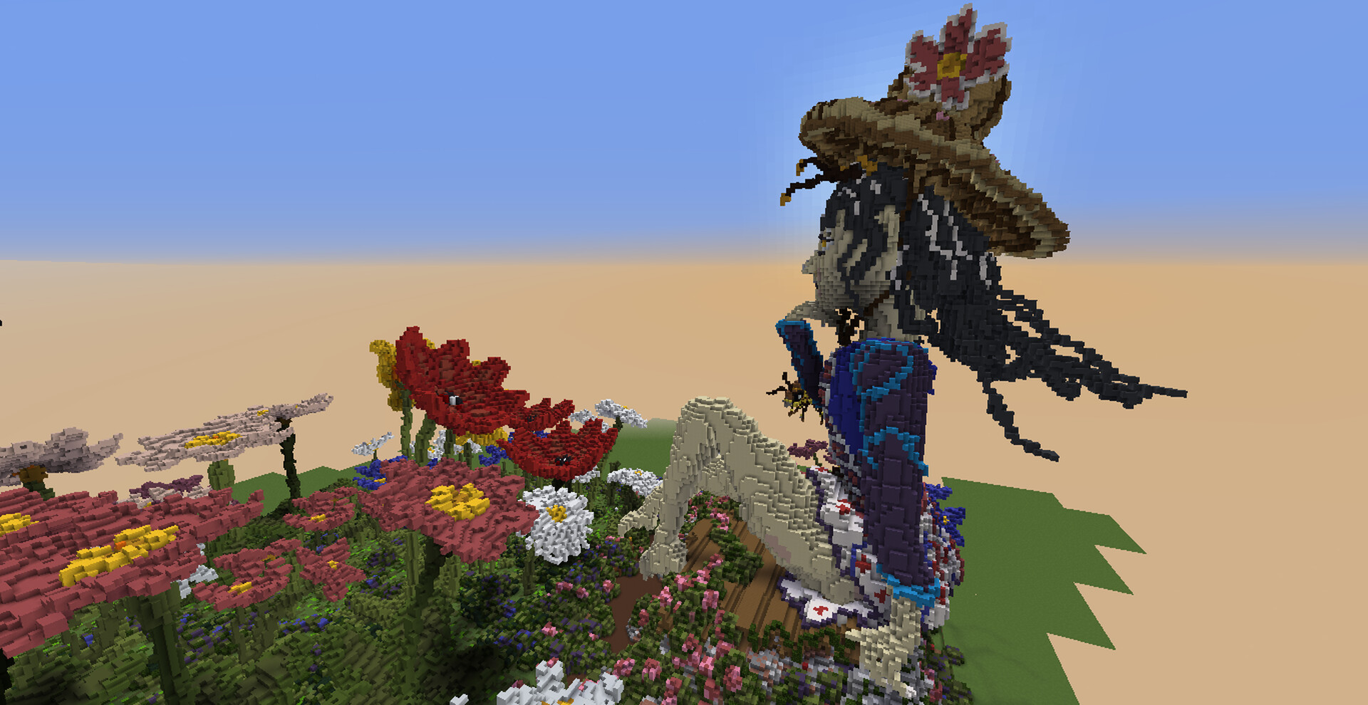 Everlasting flower garden Minecraft Map