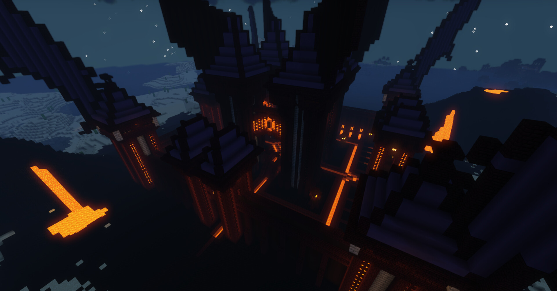 Evil Volcanic Spawn + Warzone Minecraft Map