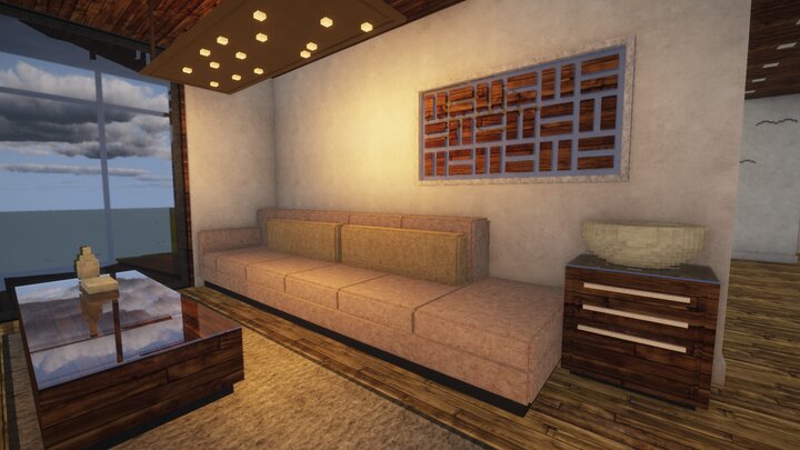 Modern house Little tiles Minecraft Map