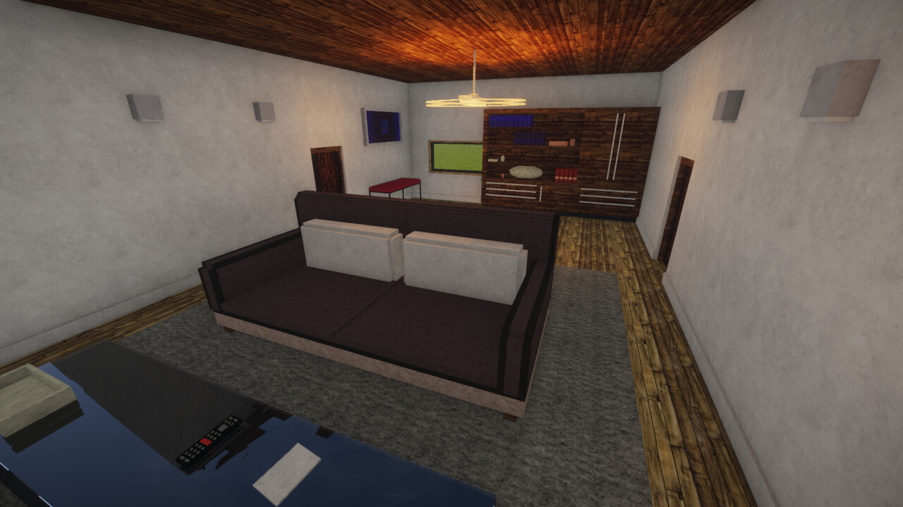 Modern house Little tiles Minecraft Map