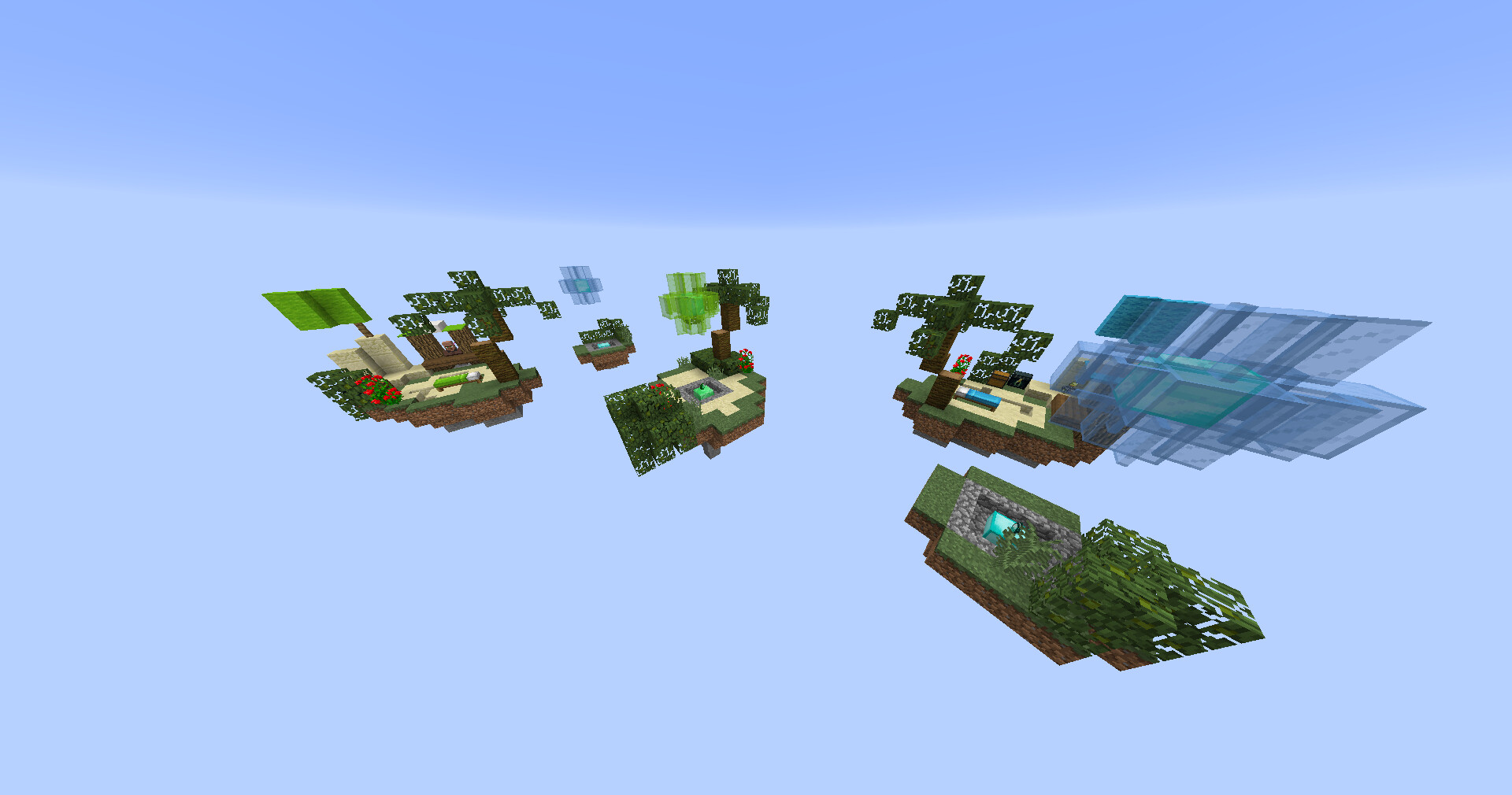 Working 1 vs 1 1.12.x Bedwars Map Minecraft Map