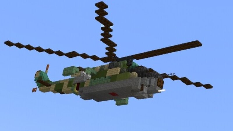 Mi-24 Hind Minecraft Map