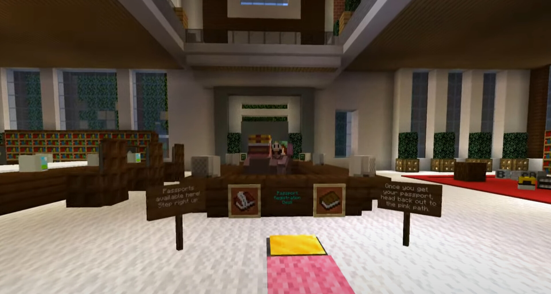 Study Abroad Journey through the 5 Stages of Culture Shock Minecraft Map