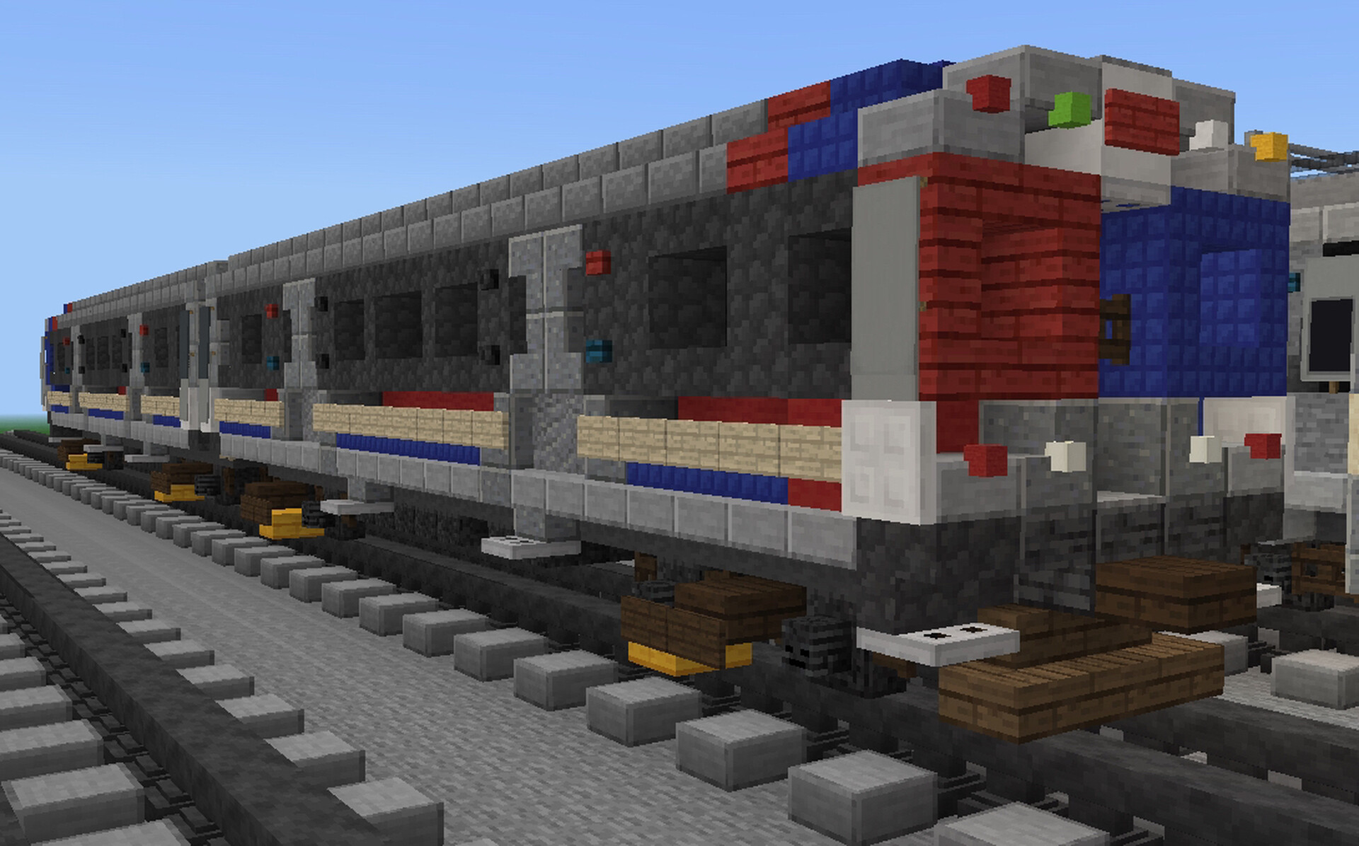 [1⅔:1] CTA 2400 Series subway train "The Spirit of Chicago" Minecraft Map