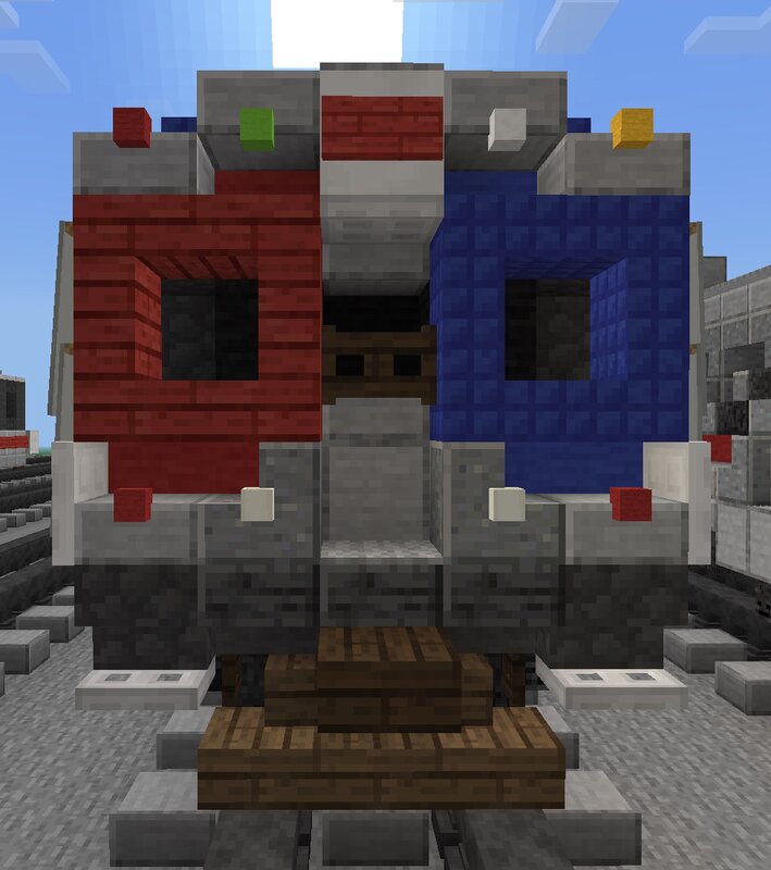 [1⅔:1] CTA 2400 Series subway train "The Spirit of Chicago" Minecraft Map