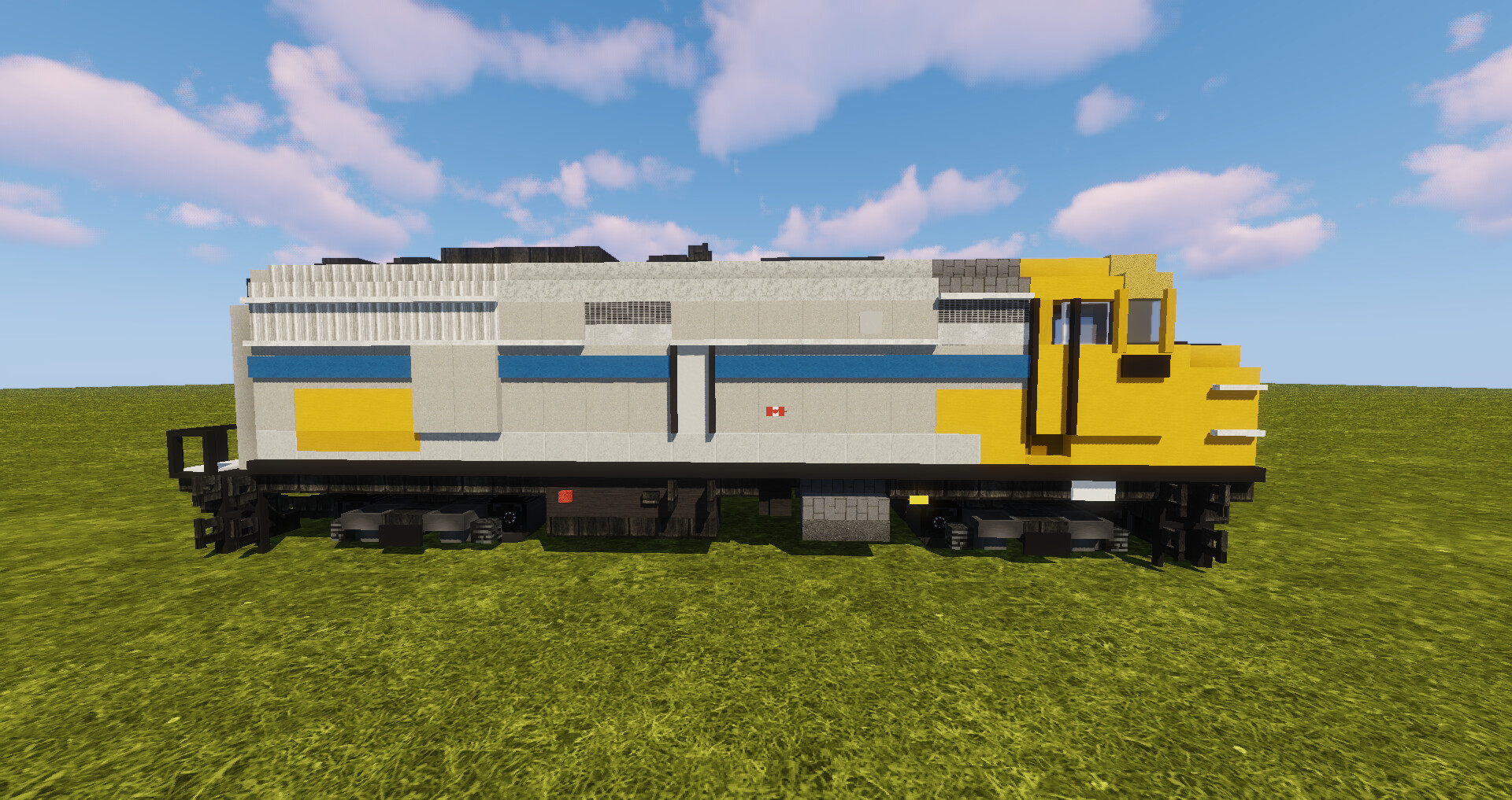 Via Rail F40PH-2D locomotive | ERT Minecraft Map