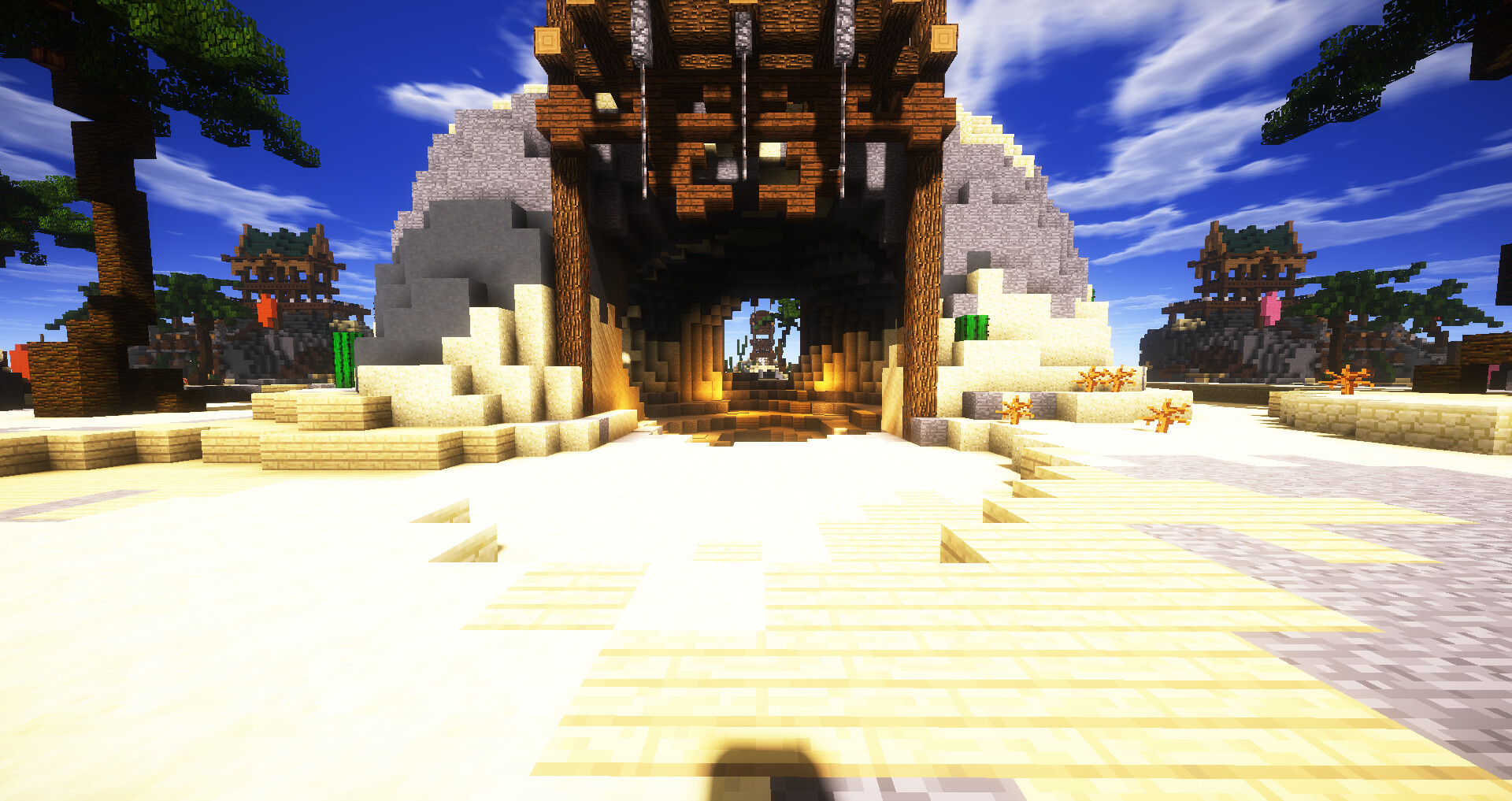 Bedwars Desert Map | 1.8+ Minecraft Map