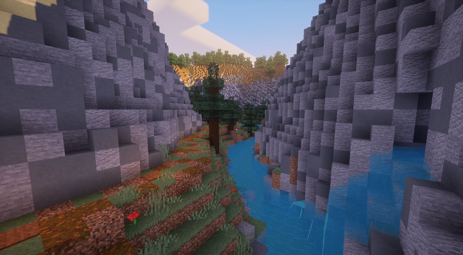 The Valley (The Grotto Server Spawn) Minecraft Map