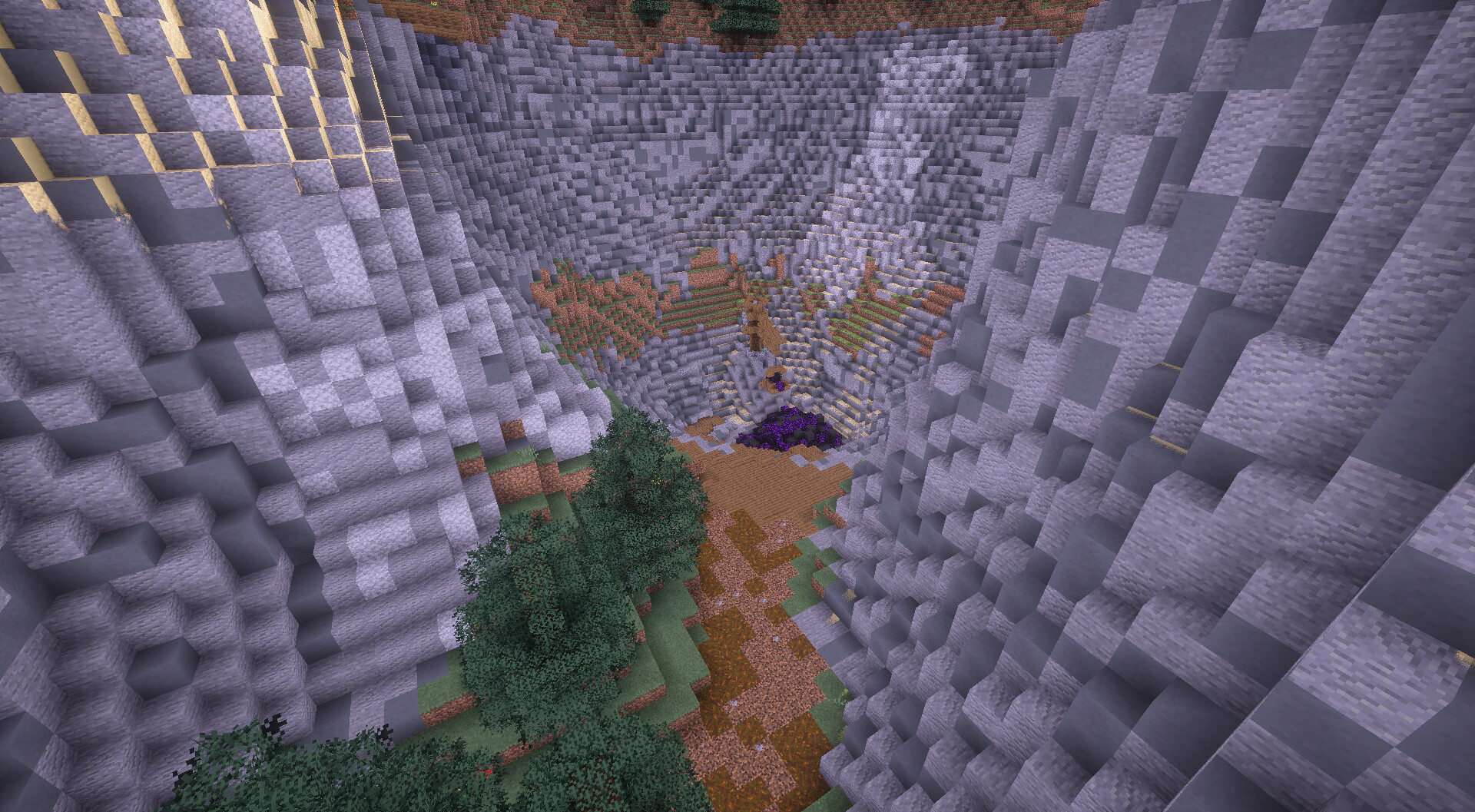 The Valley (The Grotto Server Spawn) Minecraft Map