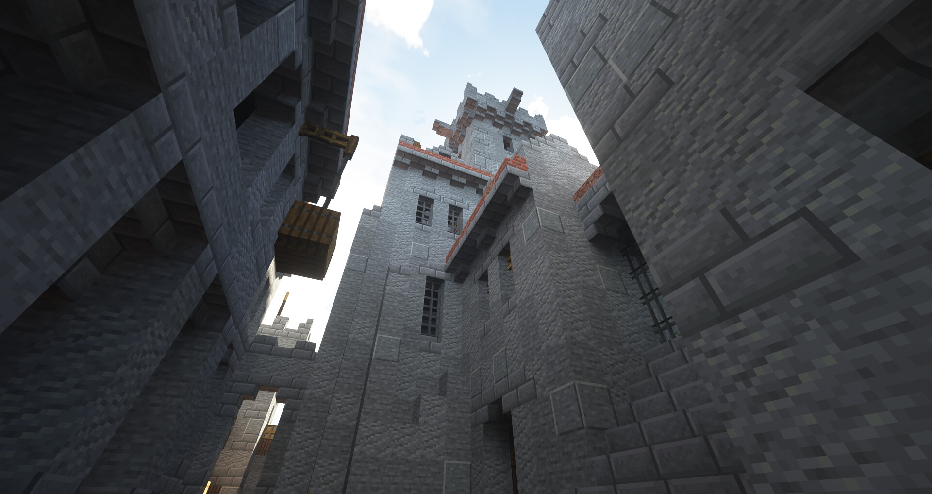 Lion's Rock | A medieval castle in Minecraft | Arcadia Minecraft Map