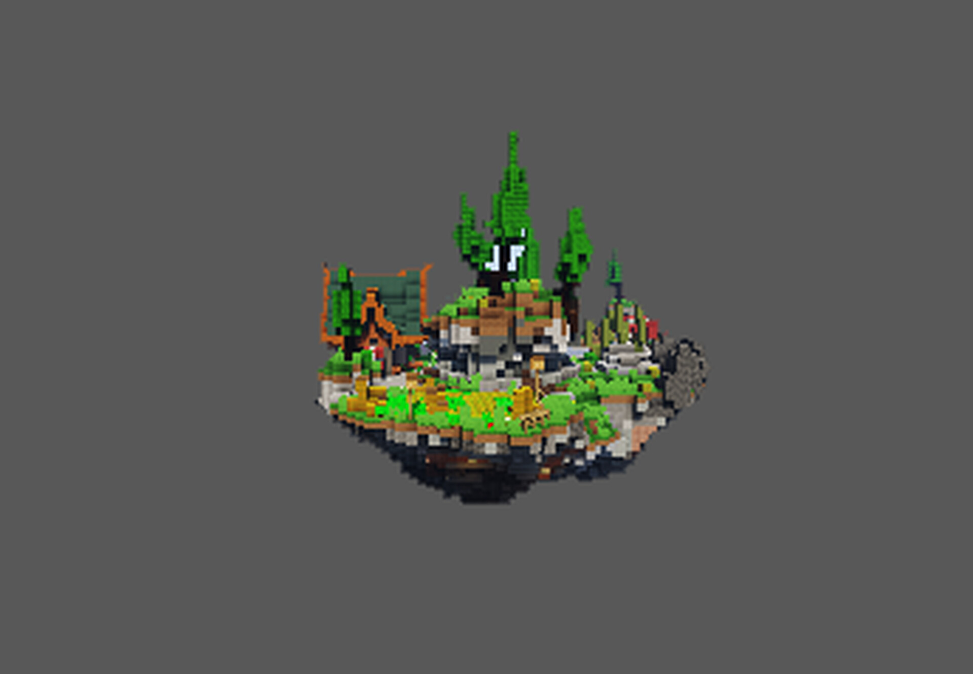 island spawn Minecraft Map