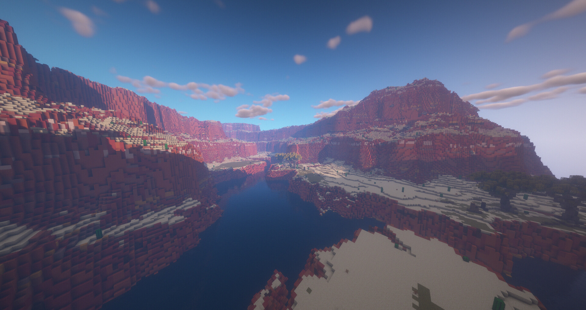 Custom Desert Minecraft map 1.5k x 1.5k Worldpainter Minecraft Map